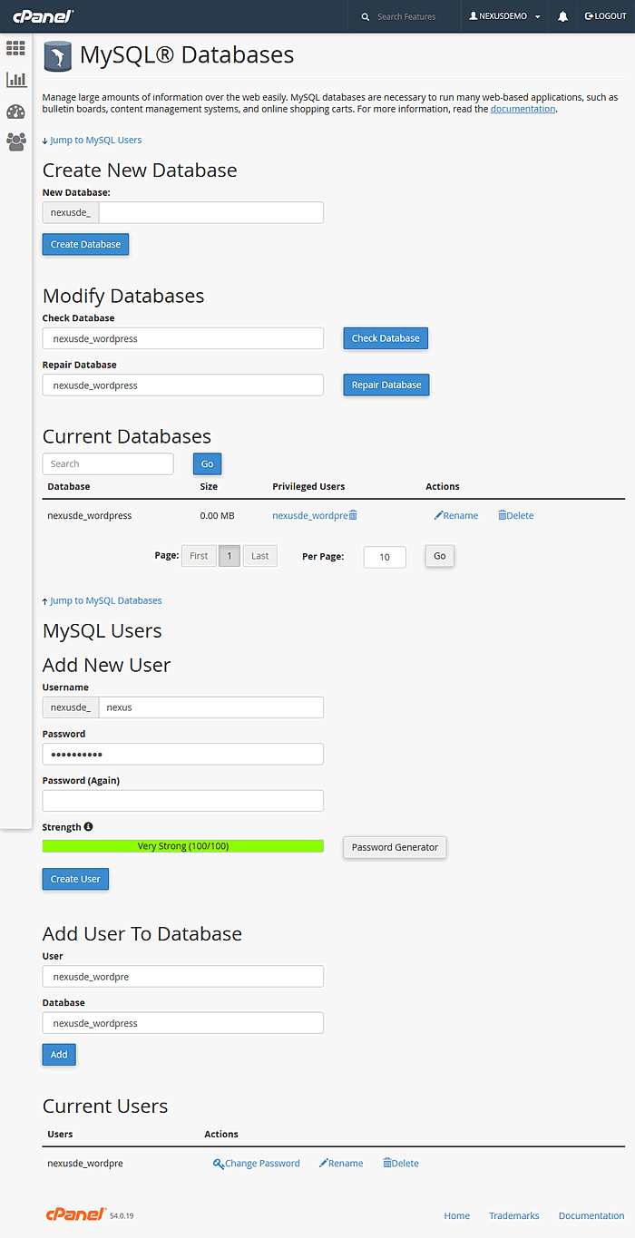 cPanel & WHM Control Panel | HostNexus