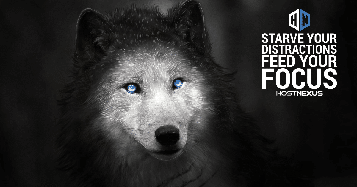 Starve Your Distractions..... - HostNexus Blog